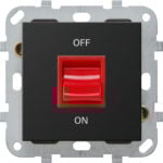 E3 Dark Grey Isolator and Cooker switch - Swtch