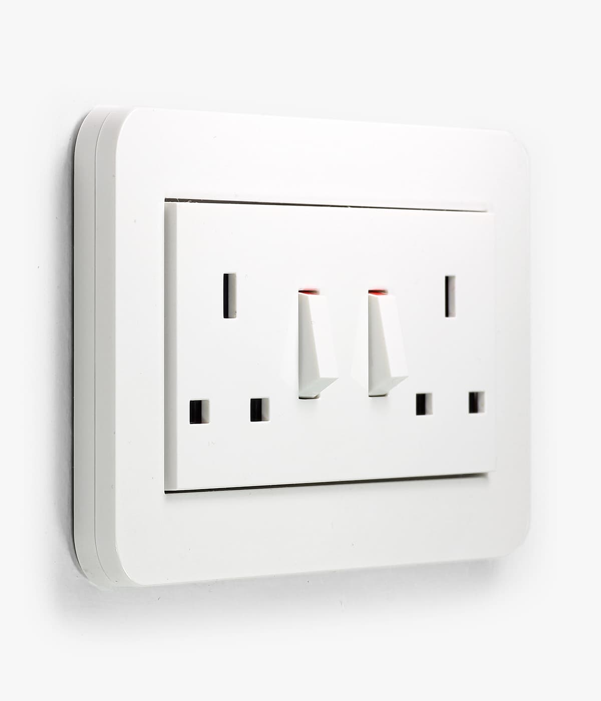Jung LS 990 Matt White Sockets - Buy the complete set online from Swtch!