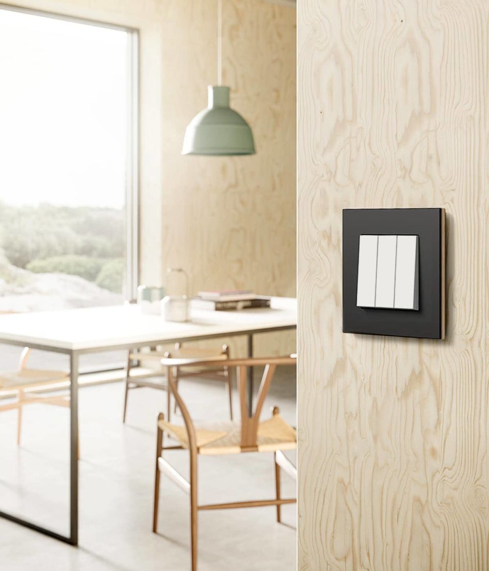 E3 Dark Grey Isolator and Cooker switch - Swtch