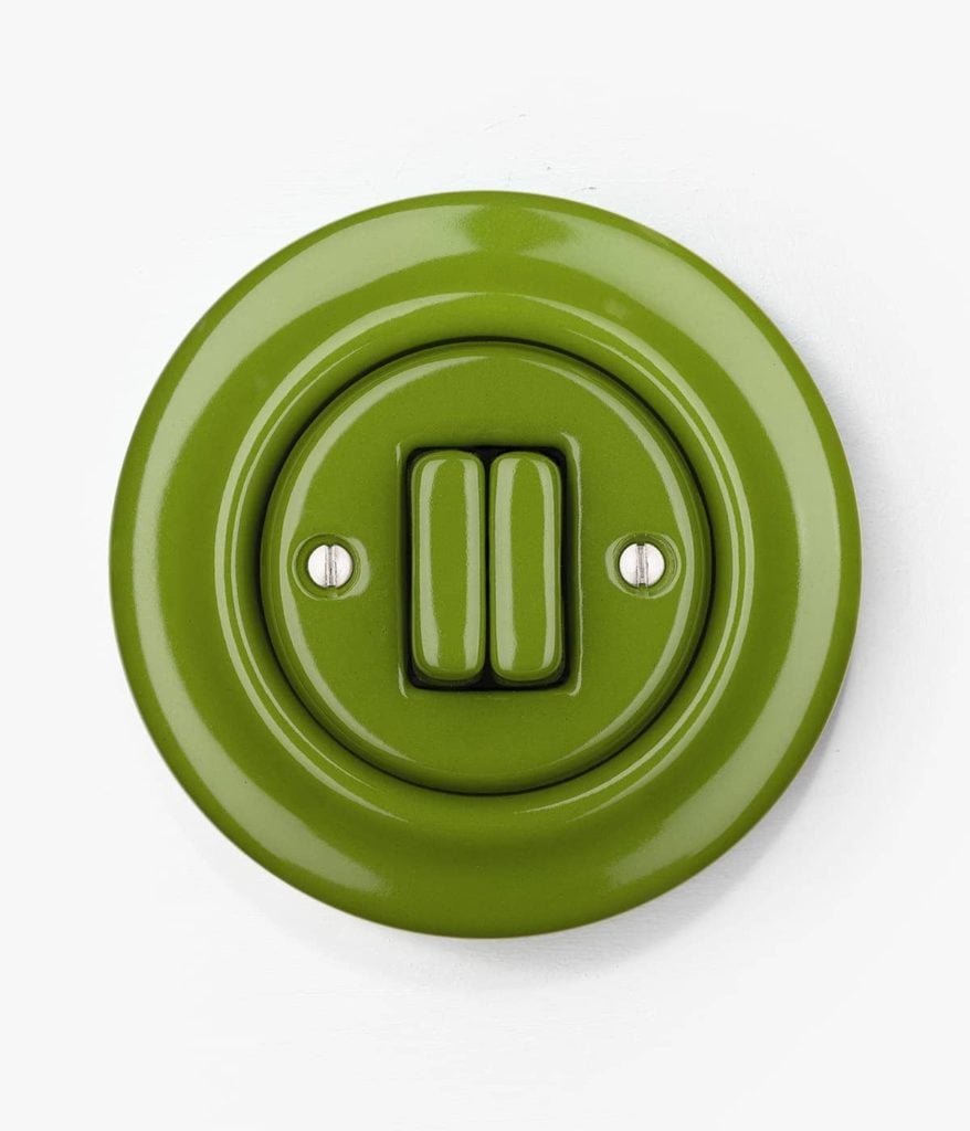 Roo Lignum Oak wooden light switch - from Swtch