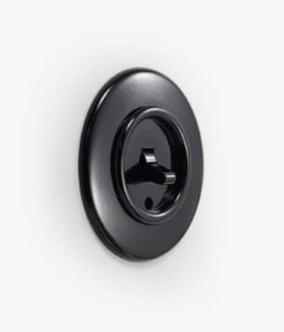 Bakelite Toggle Light Switch (Round)