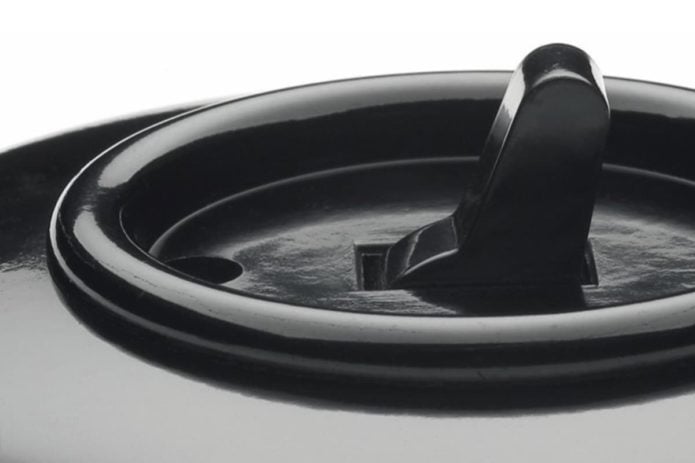 Bakelite Toggle Light Switch (Round)