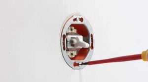 Bakelite Toggle Light Switch (Round)